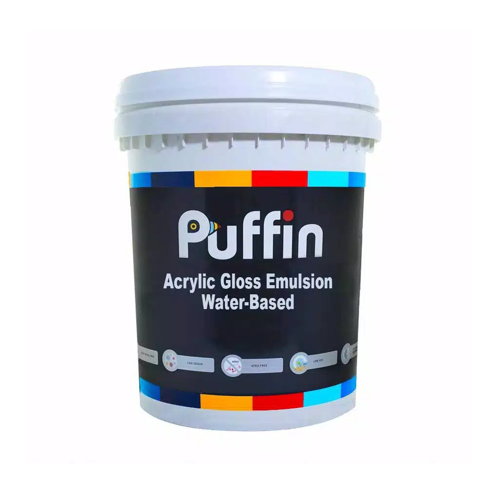 Puffin Acrylic Gloss Emulsion Waterbased | Puffin Paint