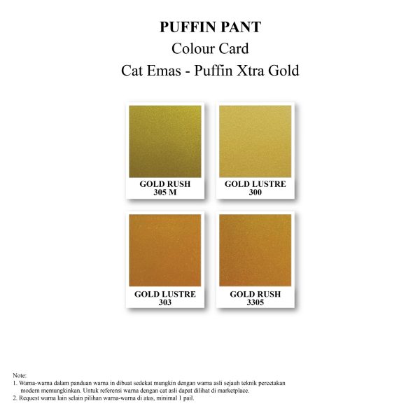 Puffin Xtra Gold | Puffin Paint