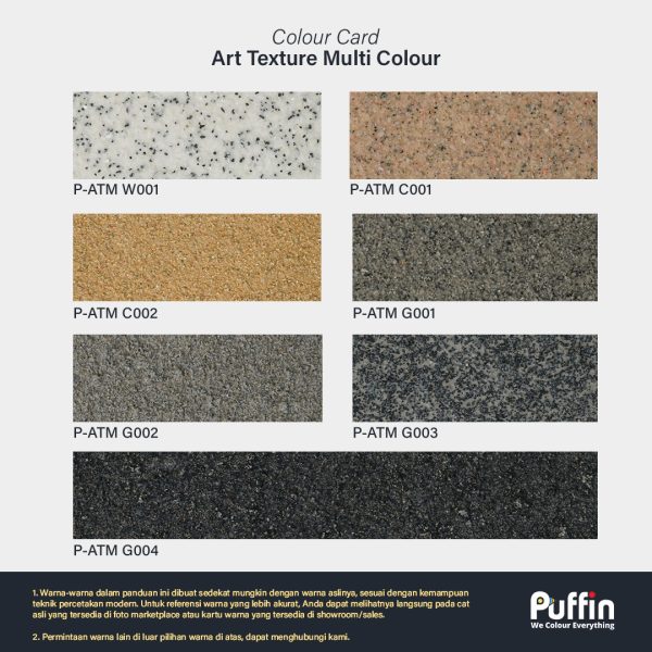 CC. Puffin Multicolour Texture | Puffin Paint