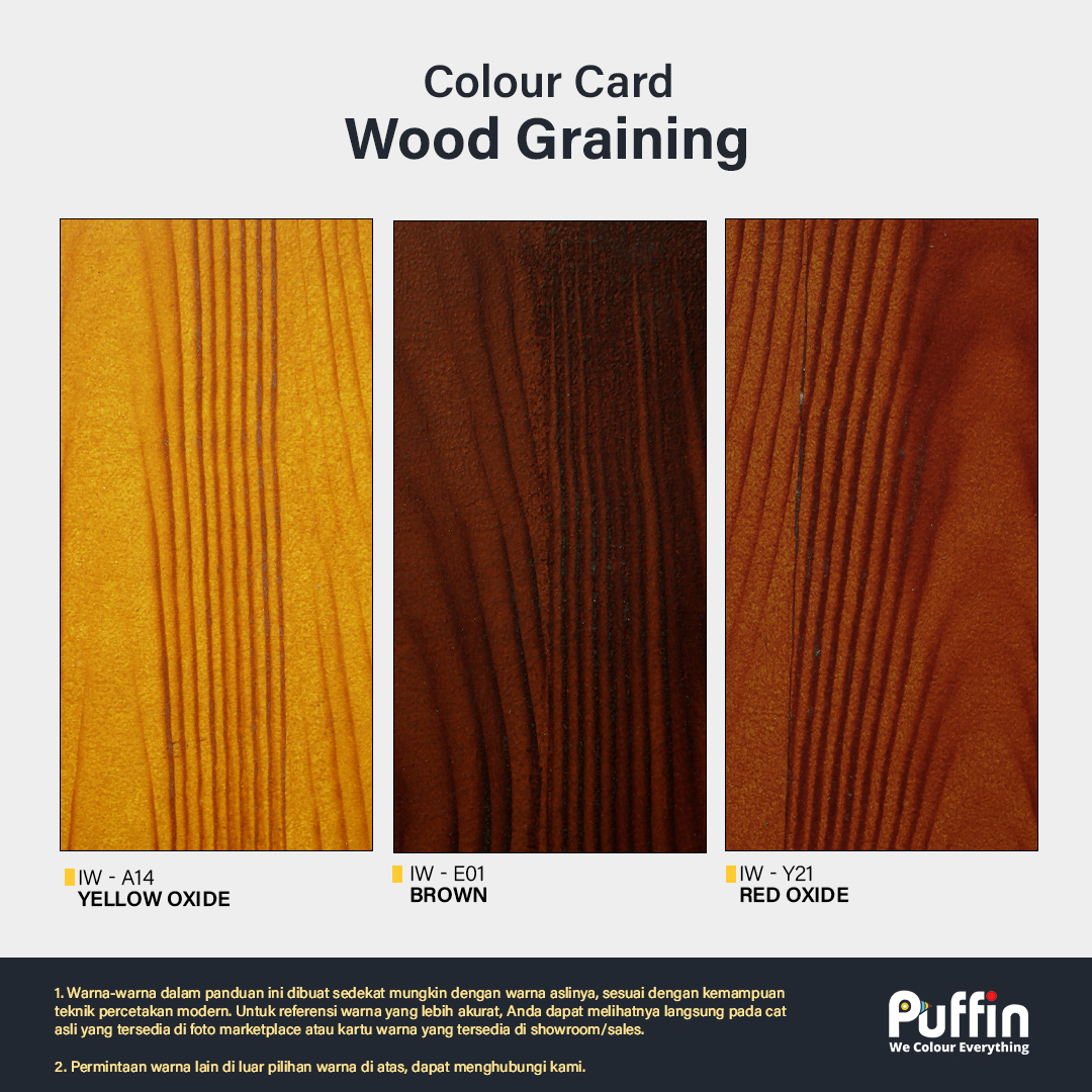 CE. Puffin Wood Graining | Puffin Paint