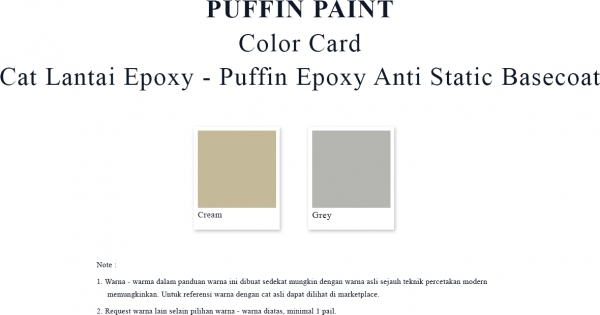 BD. Puffin Basecoat Anti Static | Puffin Paint